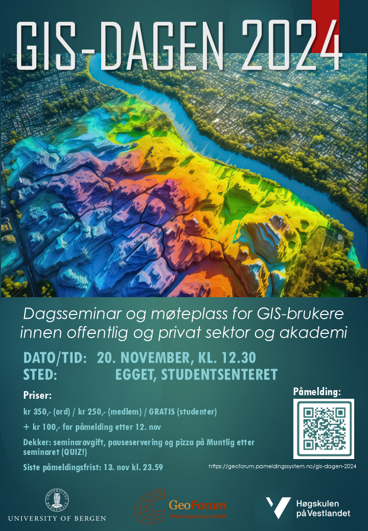 GIS-dagen 2024, BergenGeoForum